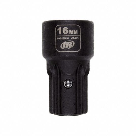 INGERSOLL RAND, Metric, 16 mm Socket Size, Impact Socket - 846NX2 ...