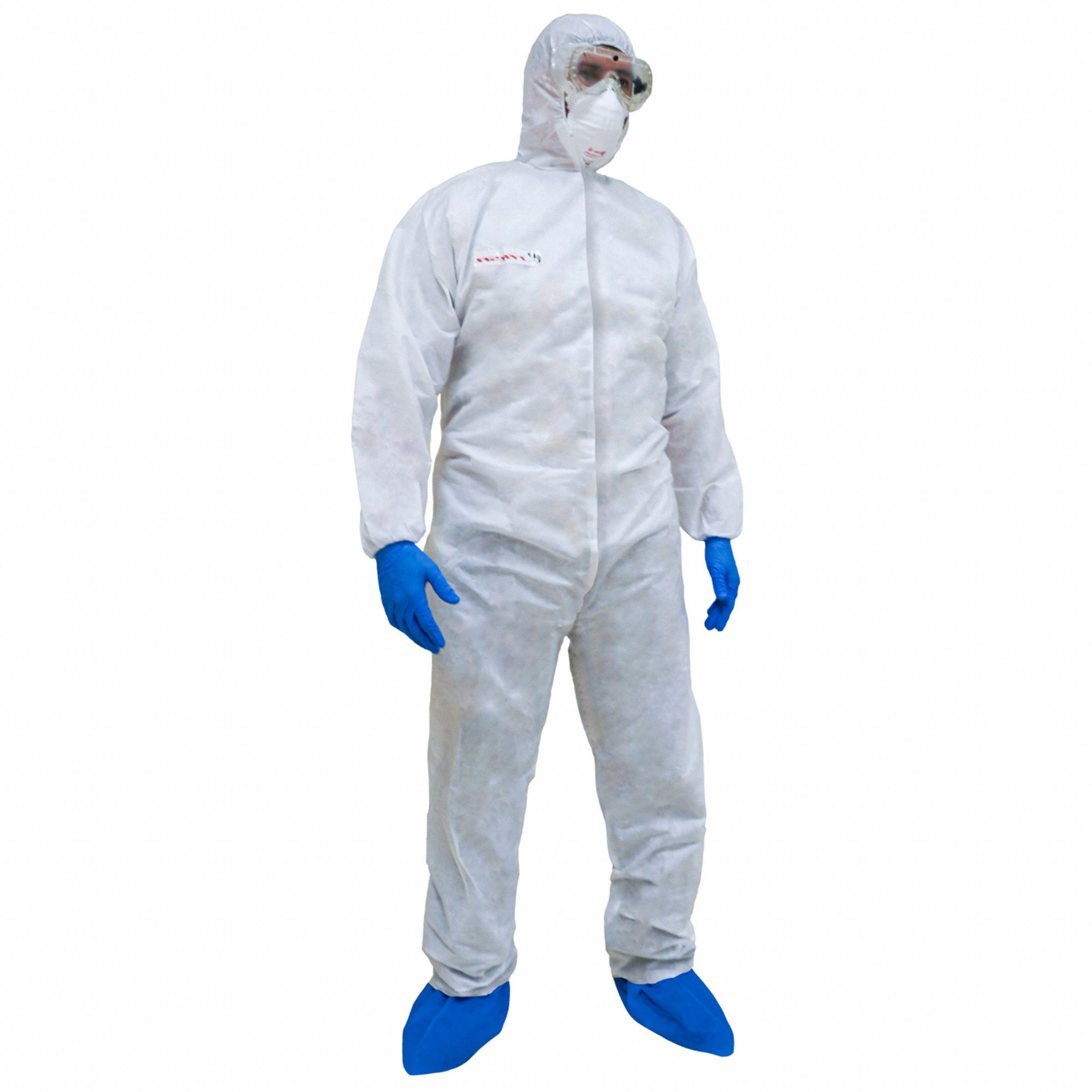 JYRSA Overol Desechable Polipropileno Blanco - 349AM0 | JYR-4007XG ...