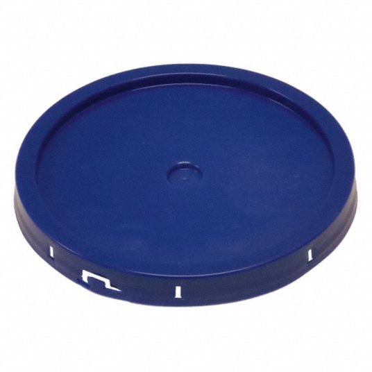 Gasketed/Tear Tab, 12 1/4 in Overall Dia, Pail Lid - 34A246|34A246 ...