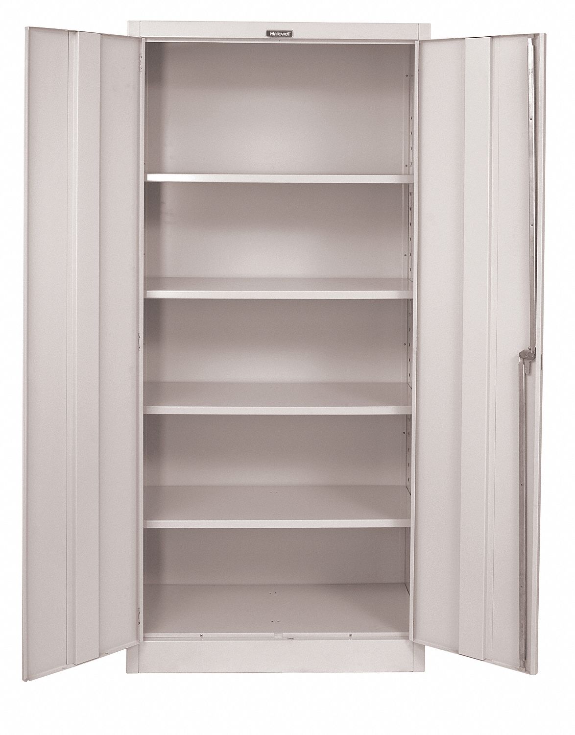 HALLOWELL Storage Cabinet: 48 in x 18 in x 78 in, Swing Handle & Keyed ...