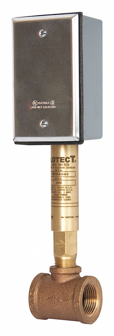 GUARDIAN EQUIPMENT, Alarm/Shower, 1 in NPT Female, Flow Switch - 34A709 ...