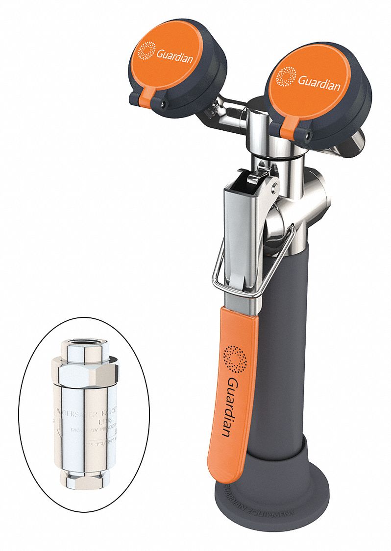 GUARDIAN EQUIPMENT, Std, Eyes Coverage, Drench Hose - 34A745|G5022BP ...