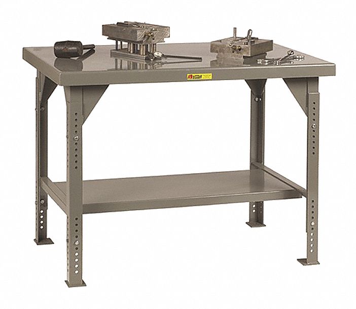 LITTLE GIANT, Adj Ht, Steel, Workbench - 34AW04|WW3072-ADJ - Grainger