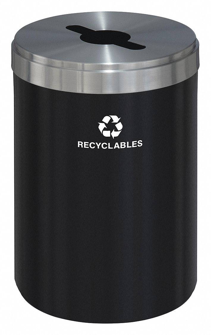 GLARO, Recycling Container, 41 gal Trash Container Capacity, Recycling ...
