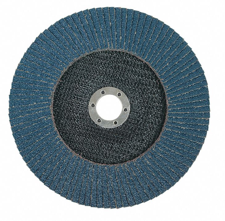 Flap Disc,T27,4-1/2in. Dia.,120 Grit - Grainger