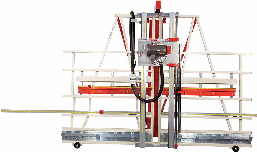 SAFETY SPEED, Horizontal/Vertical, 64 in Cutting Ht, Panel Saw - 34C055 ...