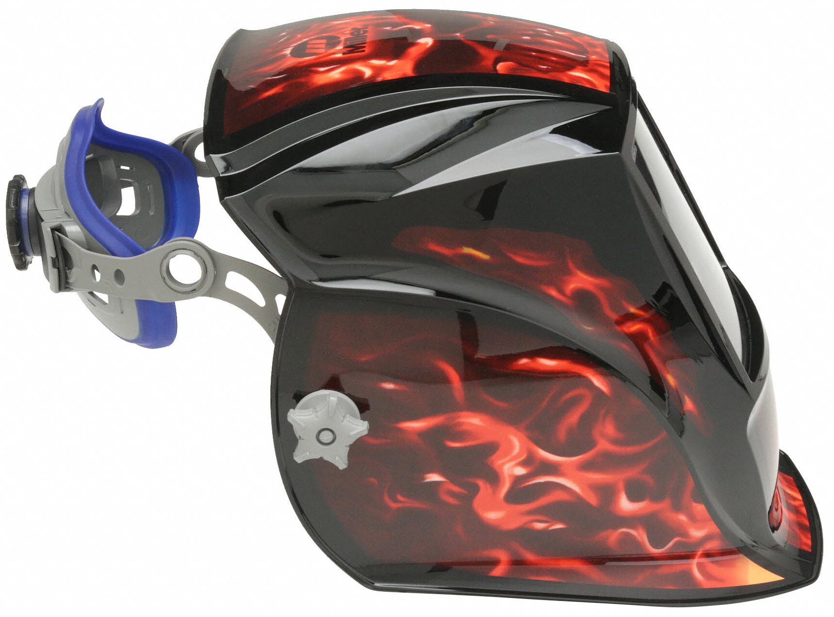 MILLER ELECTRIC Welding Helmet: Auto-Darkening, 4 Arc Sensors, Black ...