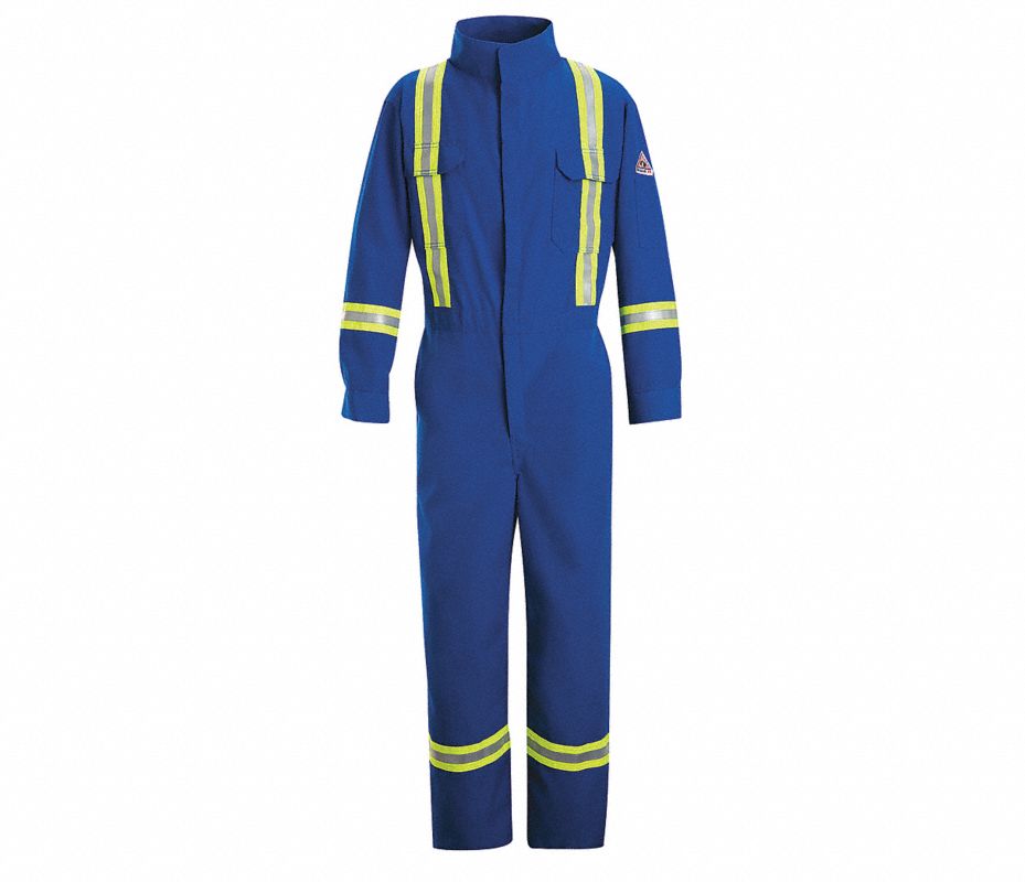 BULWARK Overol Resistente a las Flamas con Franjas Reflejantes ...