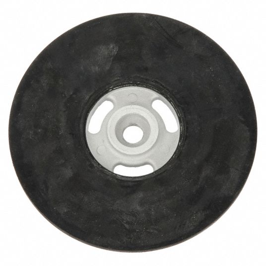 NORTON, 7 in Dia, 5/8"-11 Threaded Hole, Fiber Disc Backup Pad - 34CD17 ...