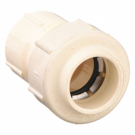 3/4 in x 3/4 in Fitting Pipe Size, NPT x FIP, Female Threads Adapter ...