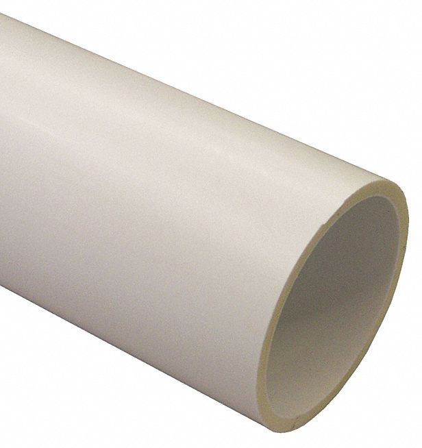 PVC, 3 in Nominal Pipe Size, Pipe - 34CE07|60031F - Grainger