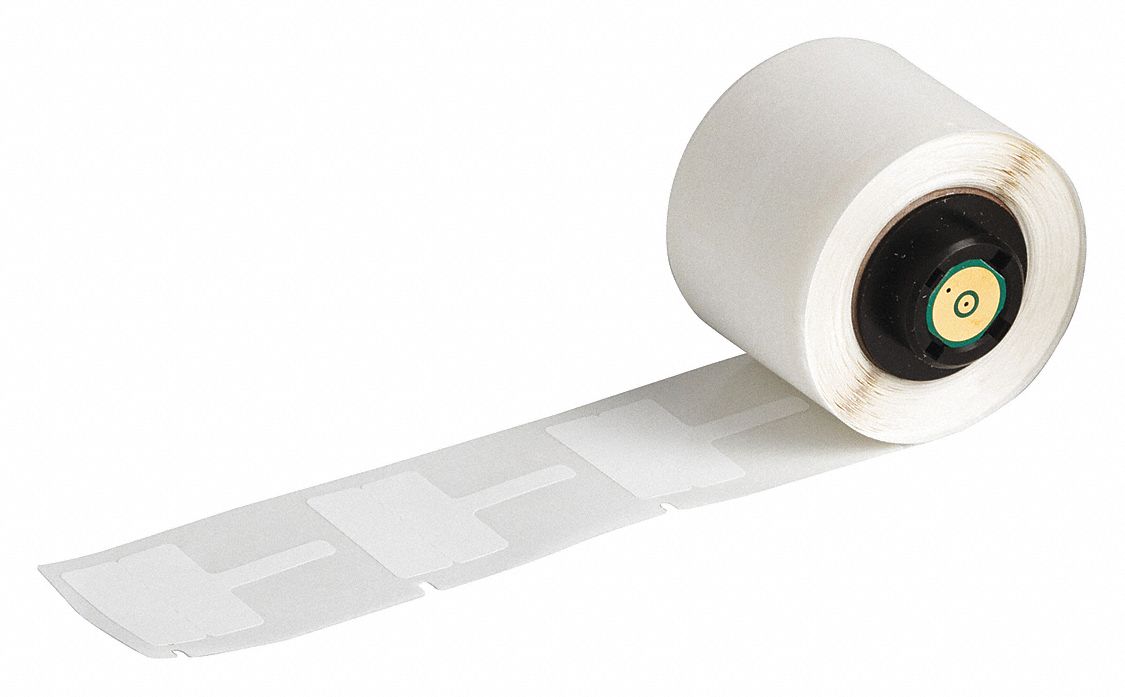 T-Shaped, 1 3/16 in x 13/16 in, Precut Label Roll - 34CJ03|PTLFT-01 ...