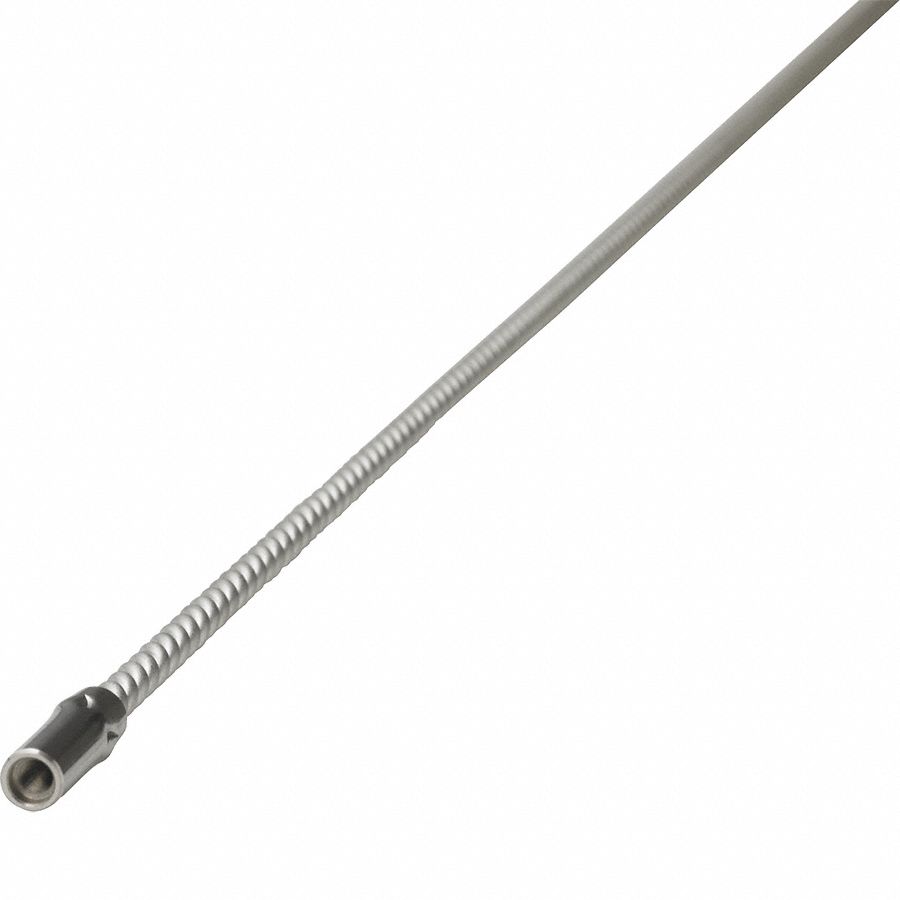 VIKAN Flexible Handle: Threaded, European, Stainless Steel, 29 1/2 in ...