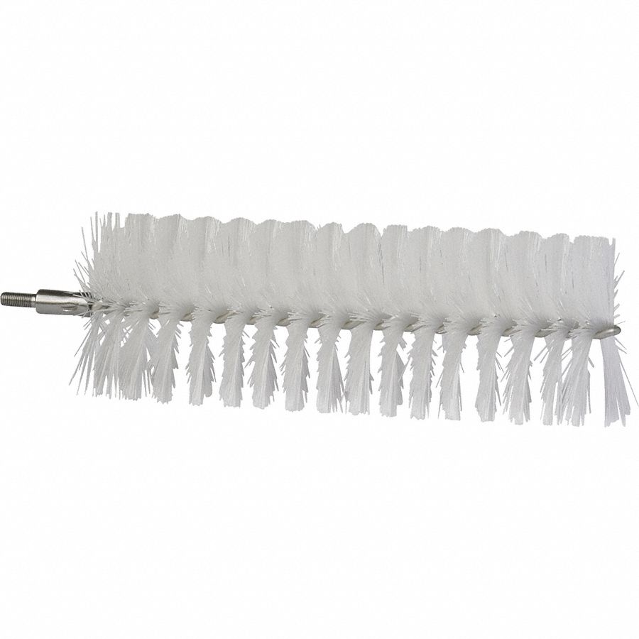 VIKAN Tube and Valve Brush: Polyester Bristles, 2 5/16 in Brush Dia., 6 ...