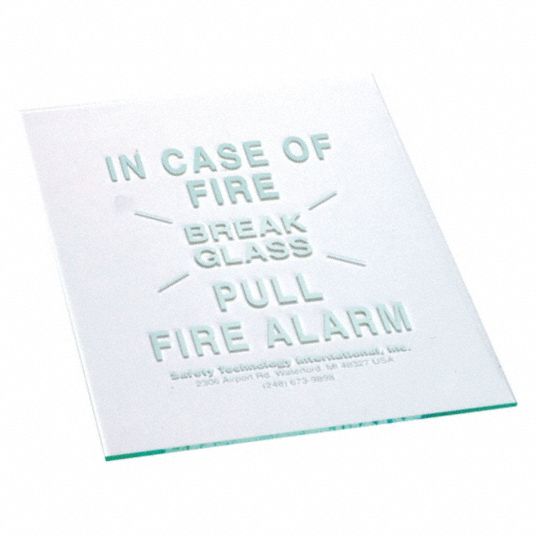 SAFETY TECHNOLOGY INTERNATIONAL, For STI-4100, For 4AGA8, Glass ...