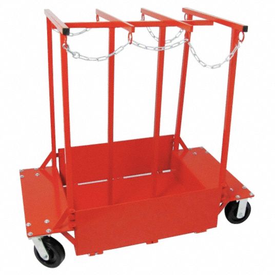 Gas Cylinder Truck, 1500 lb Load Capacity - Grainger