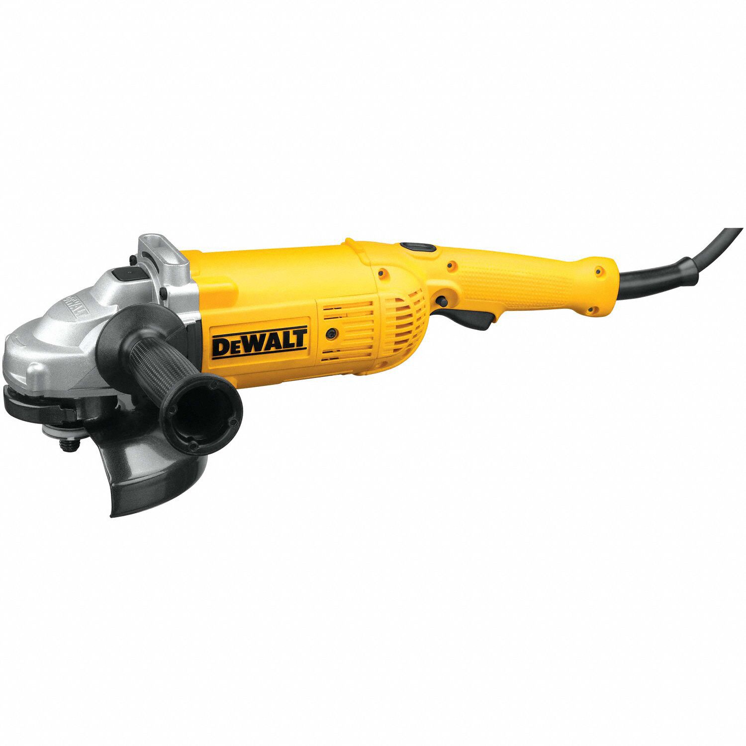 DEWALT Angle Grinder: 15 A, 8,500 RPM Max. Speed, Trigger, Lock-Off ...