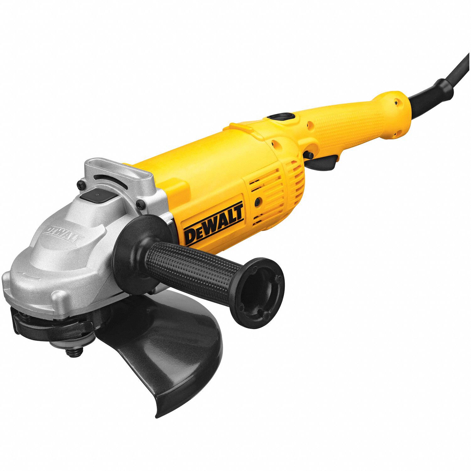 DEWALT Angle Grinder: 15 A, 6,500 RPM Max. Speed, Trigger, Lock-Off ...