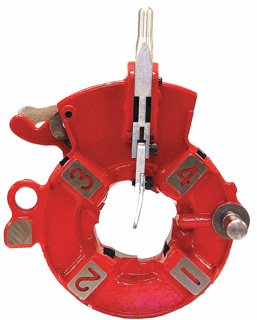 WESTWARD Threading Machine Die Head, For Nominal Pipe Size: 1/2" to 2 ...