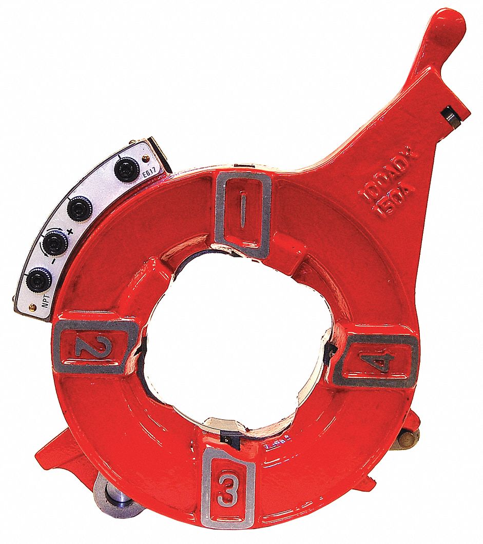 WESTWARD, Use with 31XM67 Series, For 2 1/2 in to 4 in Pipe, Threading ...