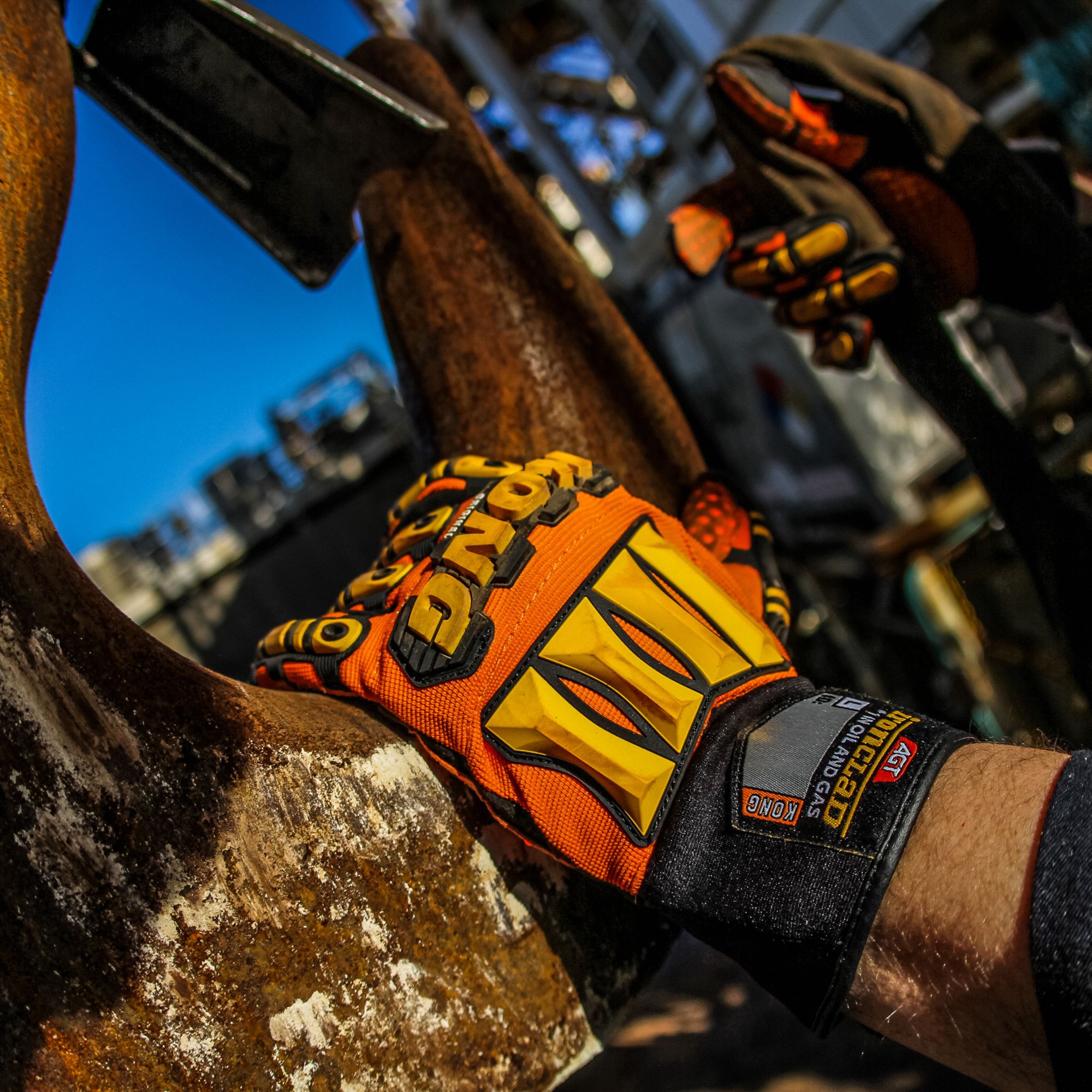 IRONCLAD Mechanics Gloves: XL ( 10 ), Riggers Glove, Full Finger, ANSI ...
