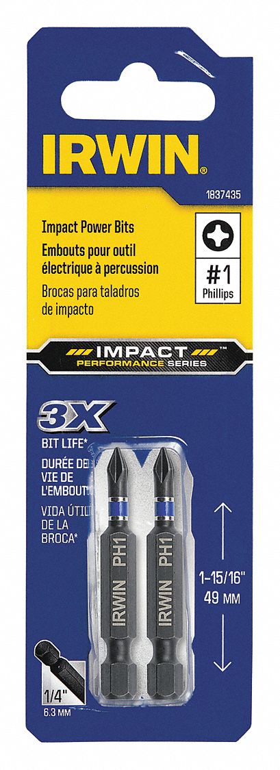 IRWIN, Insert Bit, Imperial/Metric, Insert Bit - 55KH07|IWAF32PH12 ...