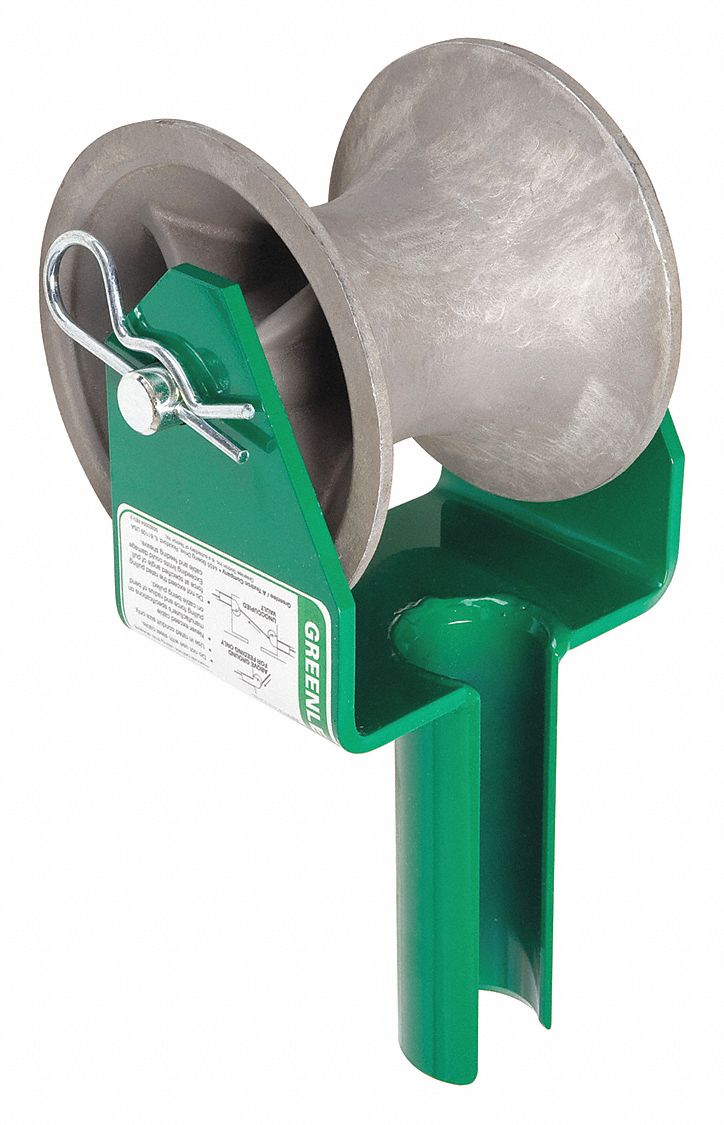 GREENLEE, 5 in Sheave Wd, 1,750 lb Max, Cable Puller Sheave - 34E956 ...