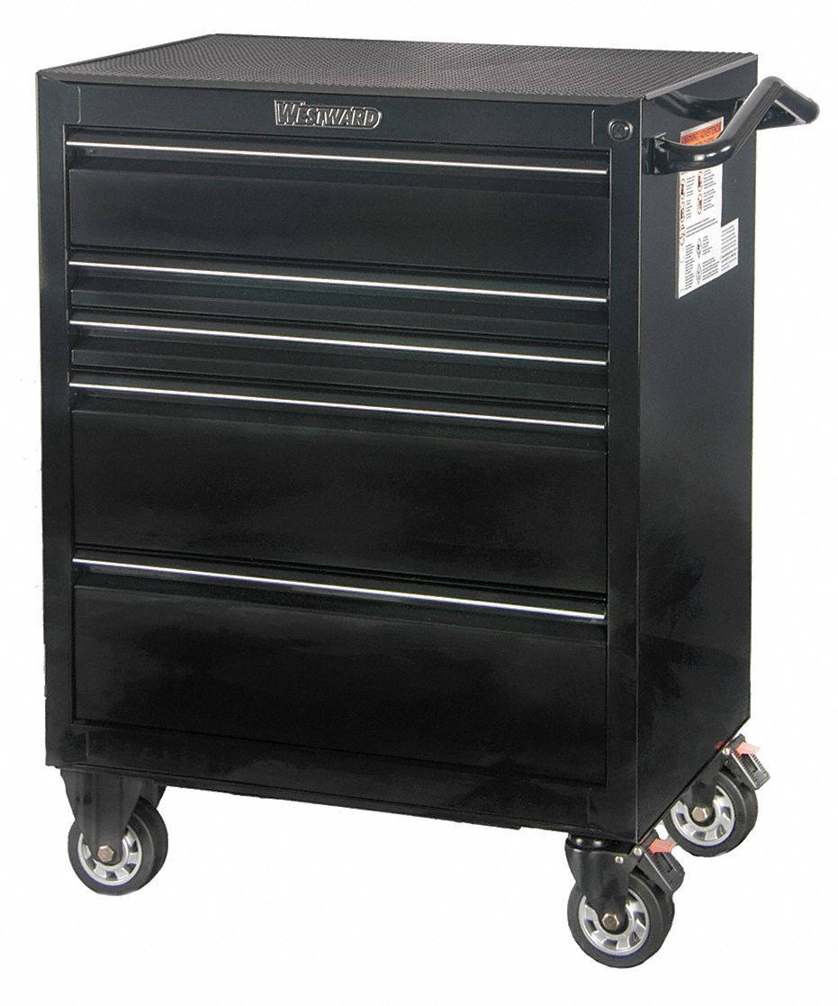 Rolling Cabinet, Number of Drawers 5 - Grainger