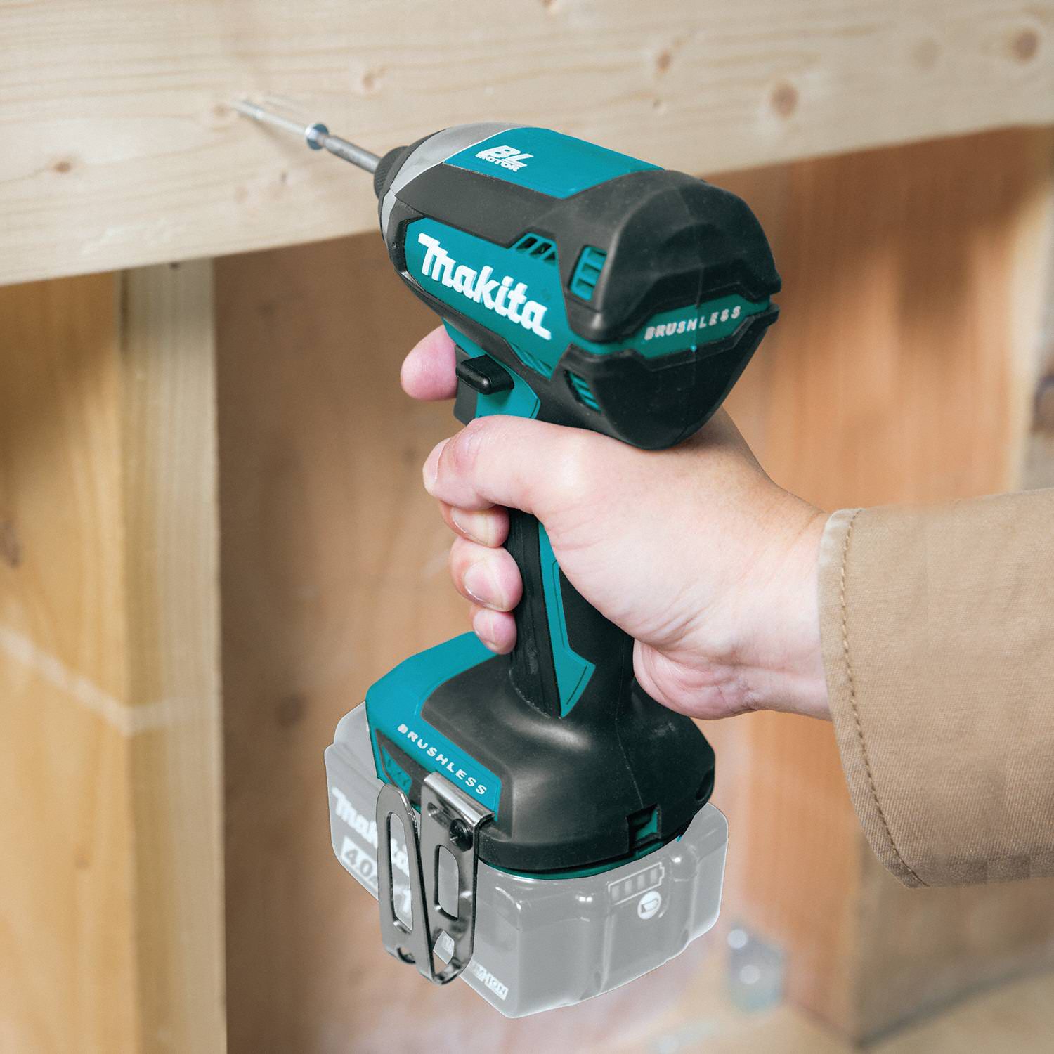 MAKITA Impact Driver: 1,500 in-lb Max. Torque, 3,400 RPM Free Speed ...