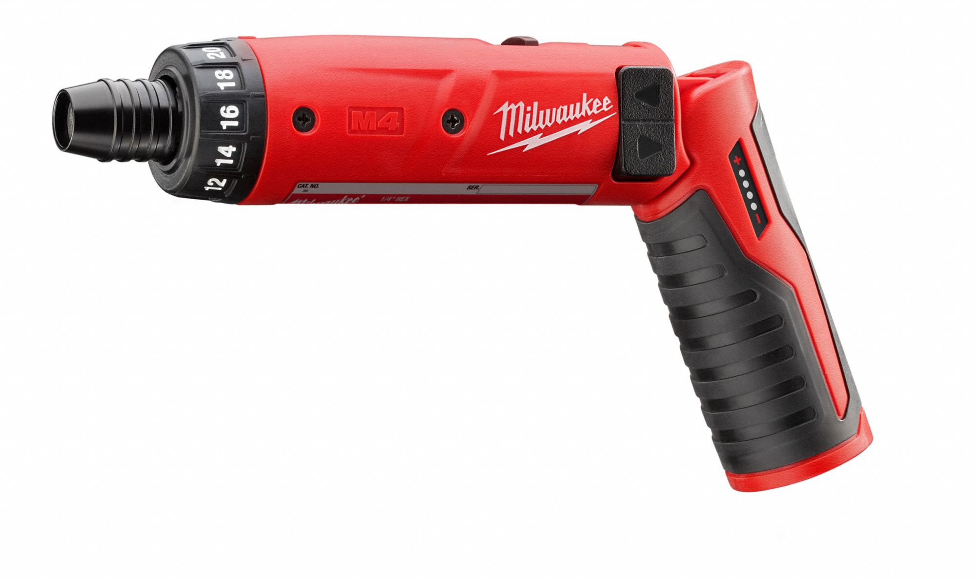 MILWAUKEE, 0 in-lb, 0 in-lb Torque - Min, Screwdriver - 34G853|2101-20 ...