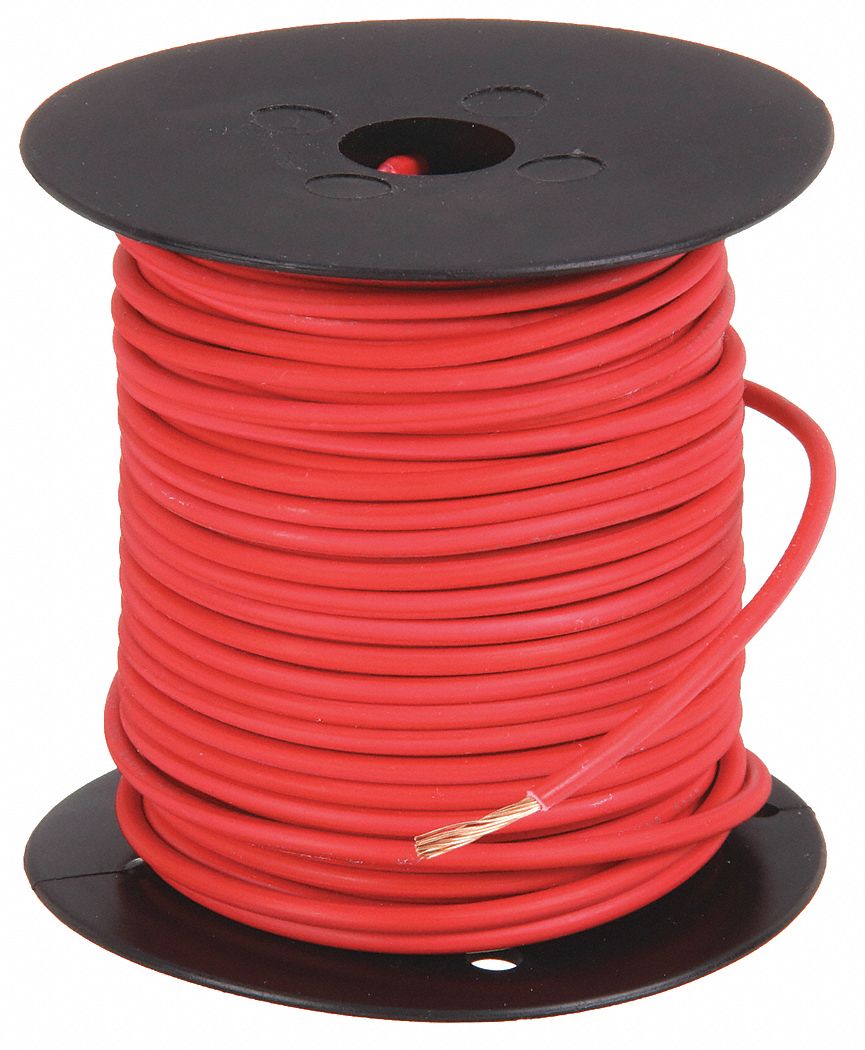 GROTE, GPT, 100 ft, Primary Automotive Wire - 34GA45|87-5000 - Grainger