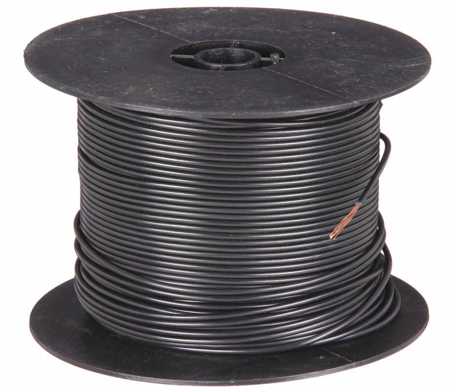 GROTE Cable,16 AWG,1 Cond,500 pies,Negro - Alambres y Cables ...