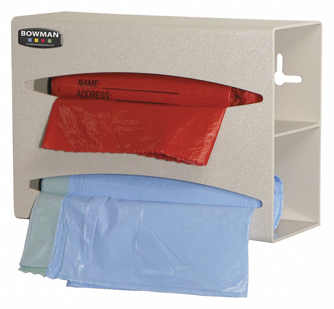 Double Bag Dispenser - 34GE02|BG002-0212 - Grainger