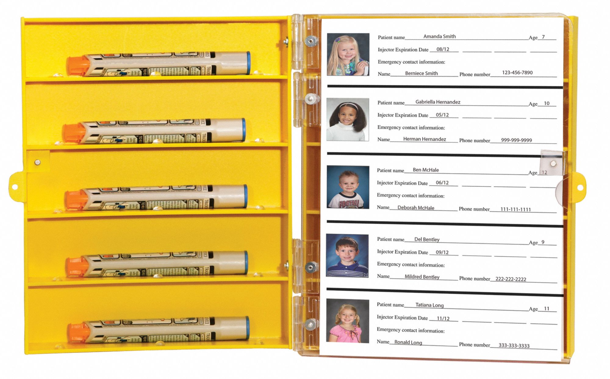 BOWMAN DISPENSERS Epinephrine Injector Dispenser, Number of ...