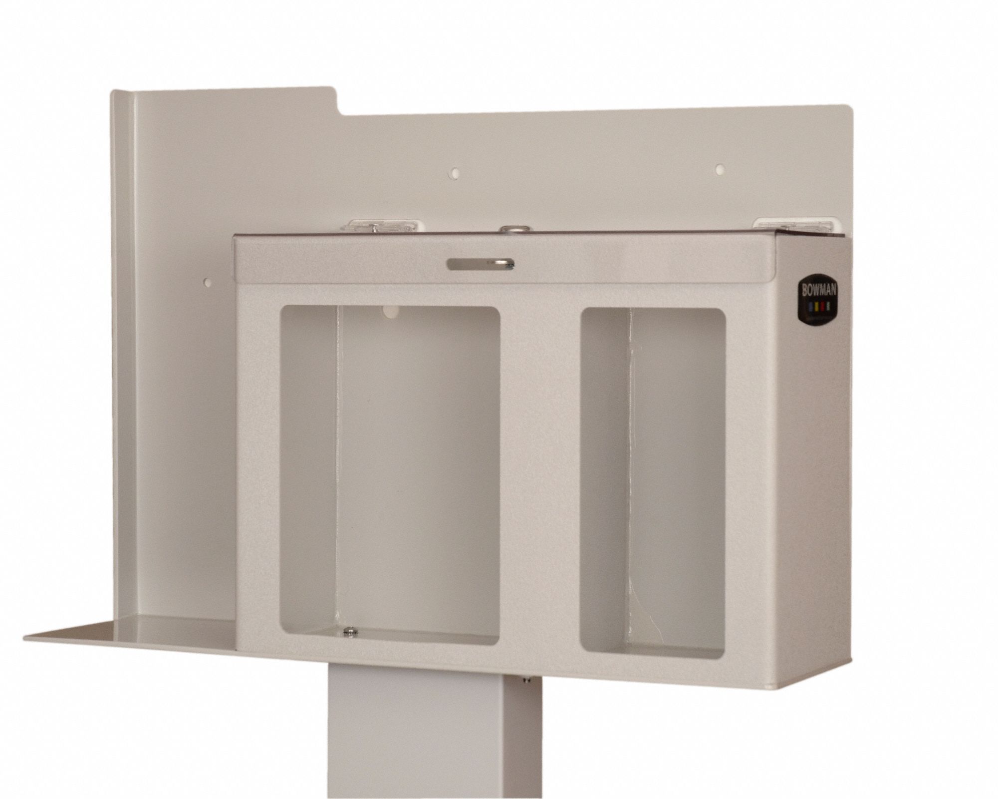 BOWMAN DISPENSERS Respiratory Hygiene Station: Station, Plastic, Quartz ...