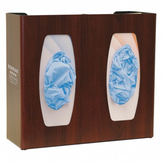 BOWMAN DISPENSERS, 2 Boxes, ABS Plastic, Glove Box Dispenser - 34GE68 ...