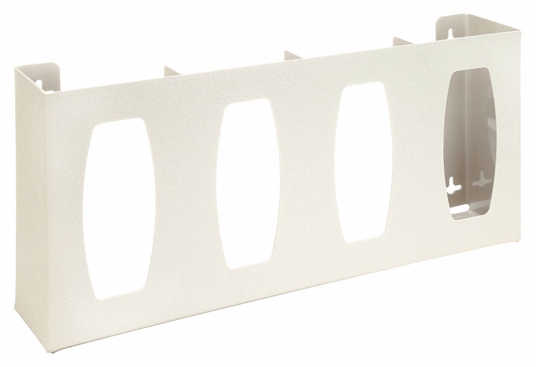 BOWMAN DISPENSERS, 4 Boxes, ABS Plastic, Glove Box Dispenser - 34GE74 ...