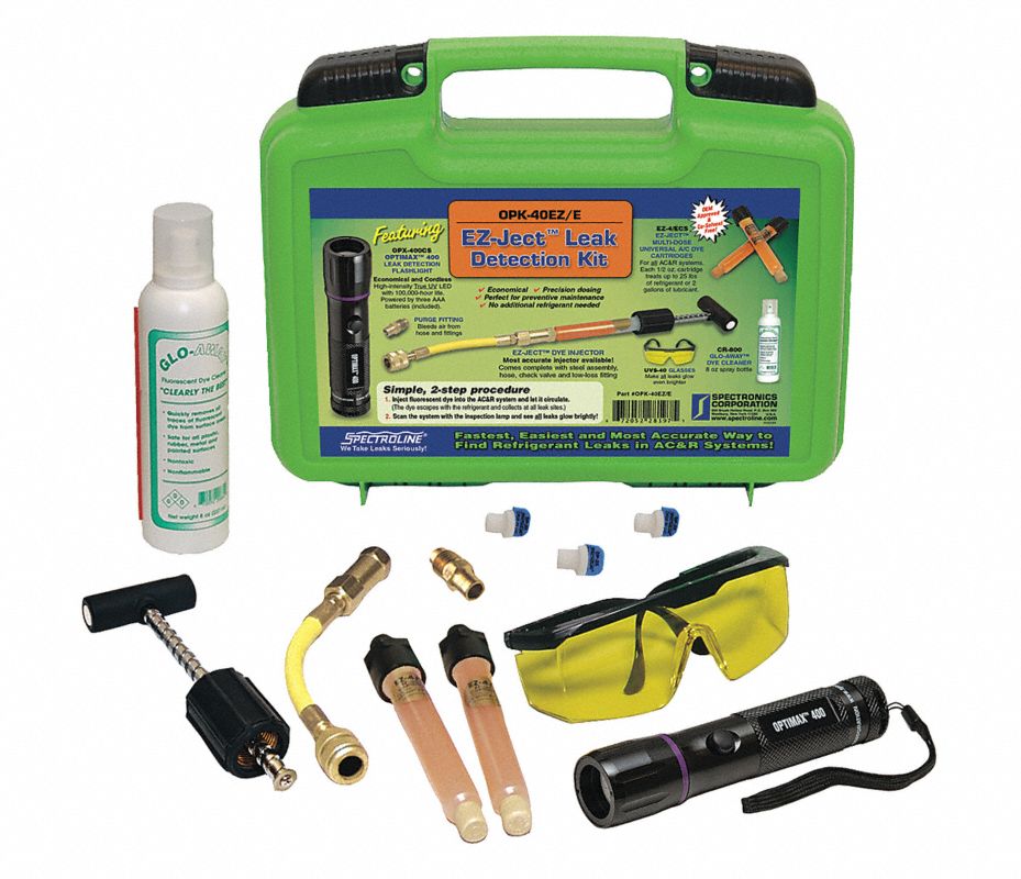 SPECTROLINE Kit para Detección de Fugas,Multidosis - 34GR02 | OPK-40EZ ...