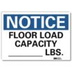Load Capacity Signs - Grainger Industrial Supply