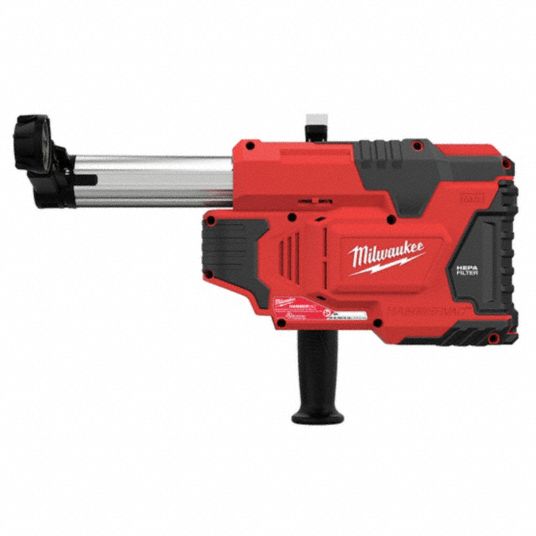 MILWAUKEE, On-Tool, Self-Contained, On-Tool Dust Extractor - 34K737 ...