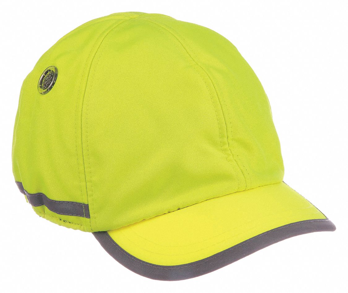 Yellow, Hook-and-Loop, Bump Cap - 34L324|SCARAP2YLW - Grainger