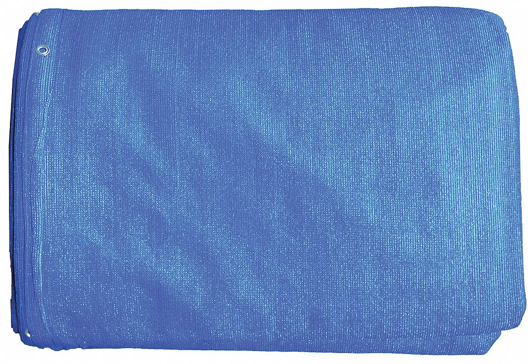 Blue Privacy Screen, 5.6 ft. Height, 150 ft. Length - Grainger