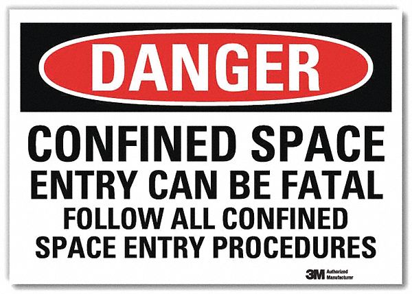 Reflective Sheeting, Adhesive Sign Mounting, Danger Sign - 34ML86|U3 ...