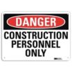 Construction Zone & Area Signs - Grainger Industrial Supply