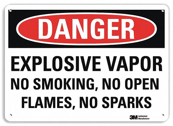 Plastic, Mounting Holes Sign Mounting, Danger Sign - 44UD27|U3-1435-NP ...