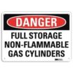 Chemical, Gas, & Hazardous Material Storage Signs - Grainger Industrial ...