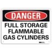 Chemical, Gas, & Hazardous Material Storage Signs - Grainger Industrial ...