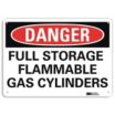 Chemical, Gas, & Hazardous Material Storage Signs - Grainger Industrial ...