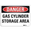 Chemical, Gas, & Hazardous Material Storage Signs - Grainger Industrial ...