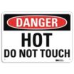 Hot Surface Signs - Grainger Industrial Supply